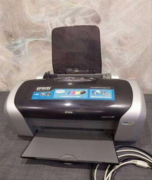 Принтер epson stylus c87