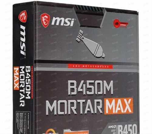 Материнская плата msi b450m mortar max совместимость с процессорами