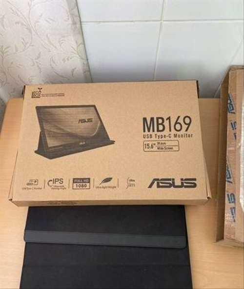 Монитор USB type C asus MB169C+ 15.6"