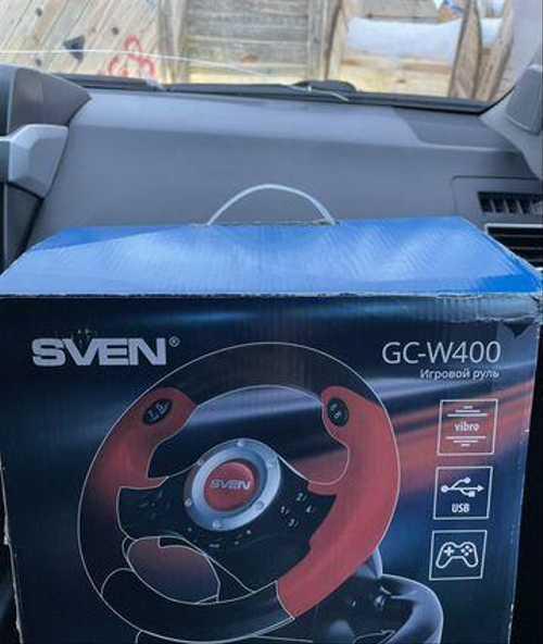 Sven gc w400. Руль Sven GC-w400. GC-w400. Комбинации руля Sven GC-400. Игровой руль Sven GC-w400.