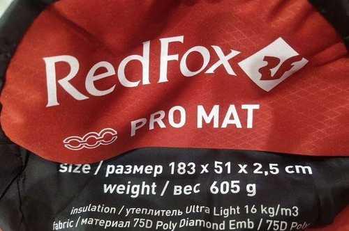 Самонадувающийся коврик RedFox PRO mat