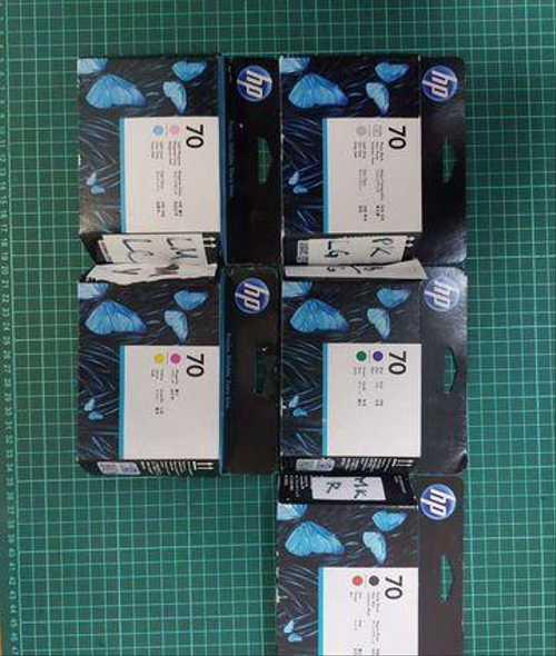 Новые печатные головы hp 70