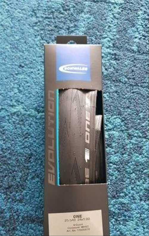 Велопокрышка schwalbe evolution one 24 x 1.00