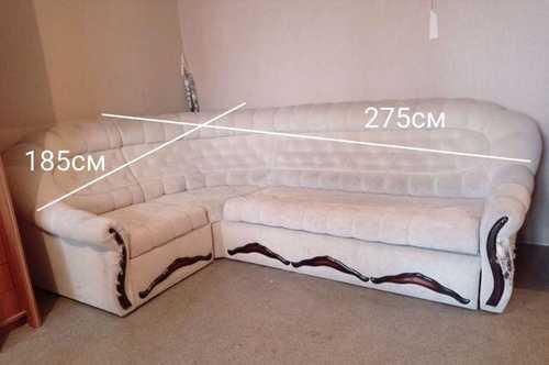 Продам большой диван на перетяжку