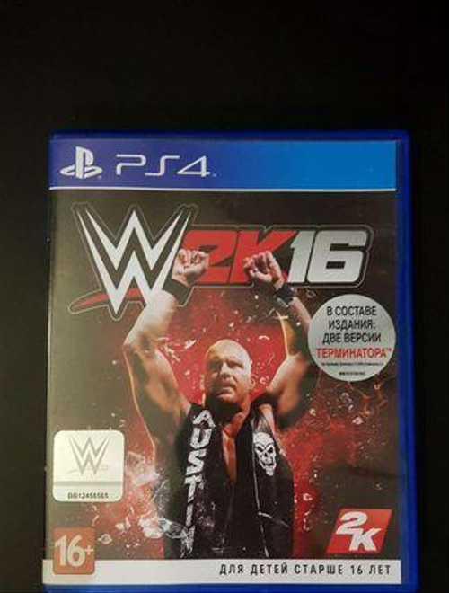 WWE 2K16 ps4 реслинг
