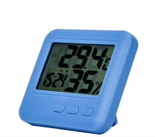 Термометр-гигрометр с часами и будильником
