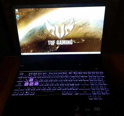 Игровой ноутбук asus TUF gaming FX505GT-HN113T