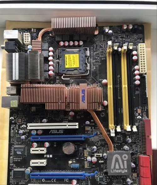 Материнская плата asus p5e