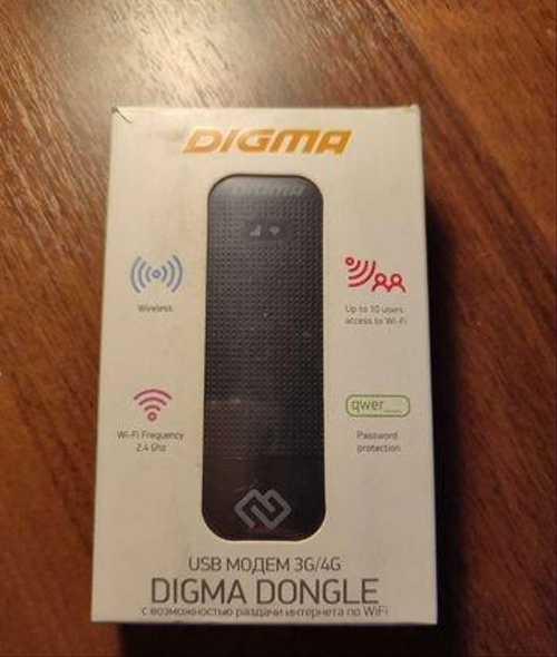 Digma Dongle usb модем 3G/4G