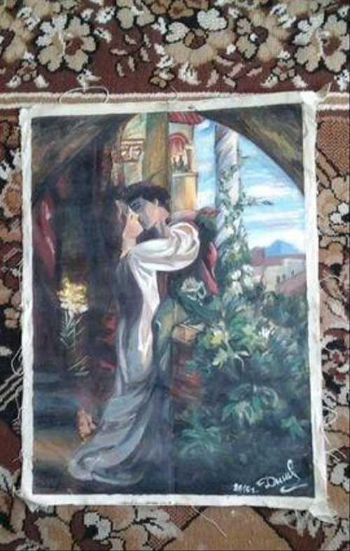 Копия картины Ромео и Джульетта Френка Дикси