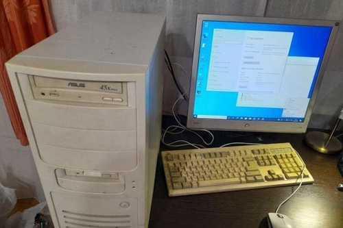 Компьютер 2ггц, 4Гб, 320Гб, Windows10 + жк19"