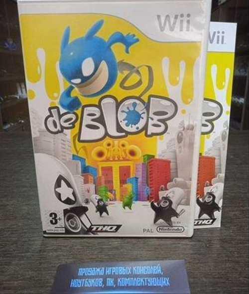 De Blob. Лицензионный диск для Nintendo Wii