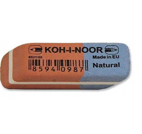 Универсальный ластик Koh-I-Noor natural 6521/60