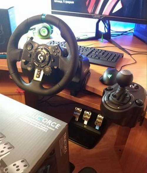 Руль Logitech G923