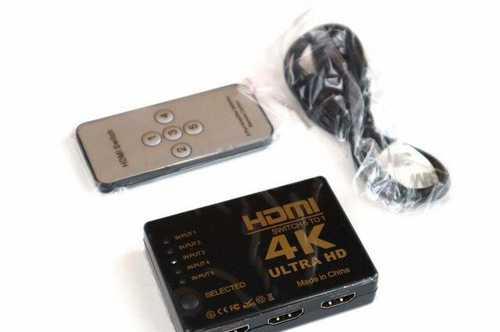 Hdmi Switch 5x1 4k