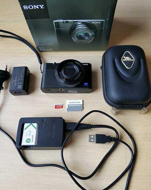 Компактный фотоаппарат Sony Cybershot DSC-RX100 то
