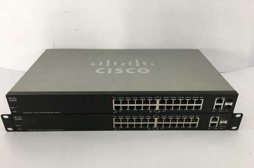 Коммутатор Cisco SF200-24P, 24 порта 10/100, PoE