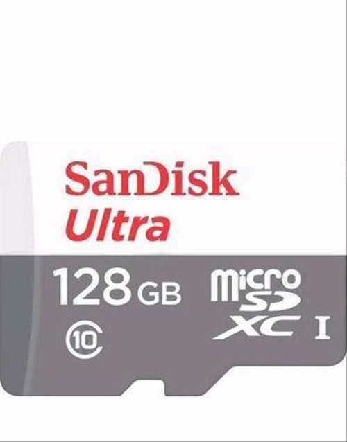Карта памяти micro sd SanDick ultra 128gb. Гарании