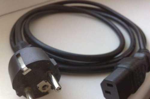 Силовой кабель питания IEC C13 kema-keur 0.75mm