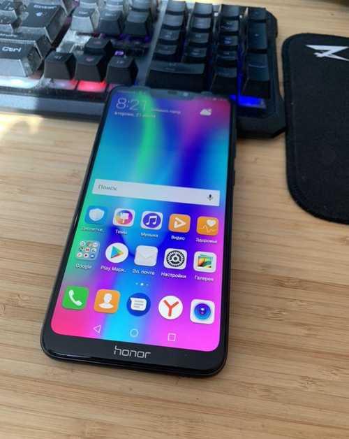 Honor 8C 32GB Black Идеал
