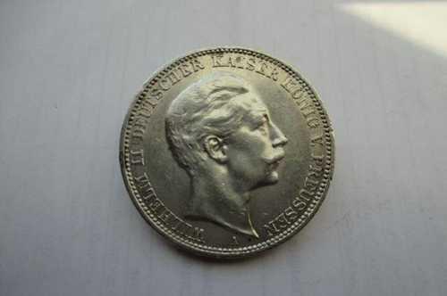 Серебряные монеты Германии (1912-1913)