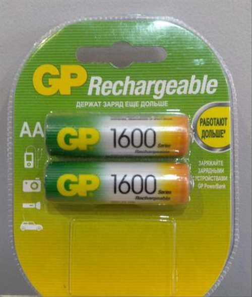 Niмн аккумулятор аа GP 1600mAh 1.2В