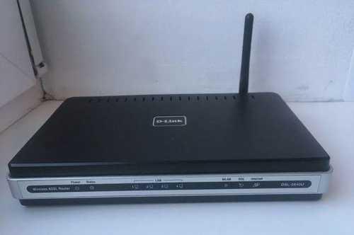 Роутер D-Link dsl-2640u