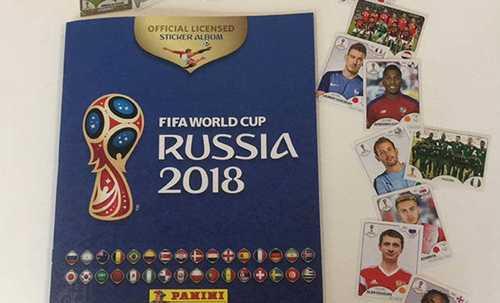 Карточки Panini Fifa 2018