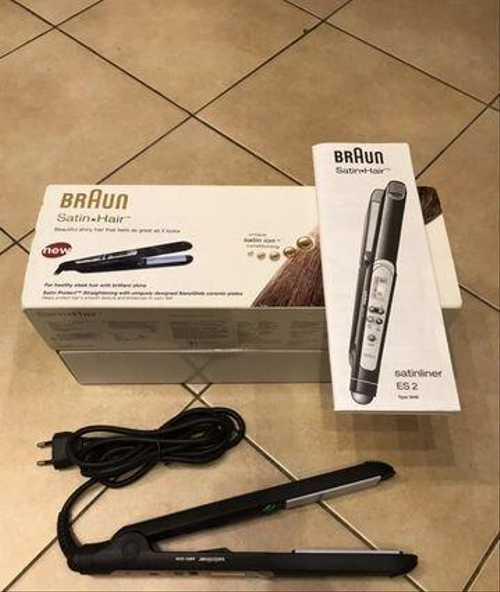 Выпрямитель для волос Braun satinliner ES 2 Type 3