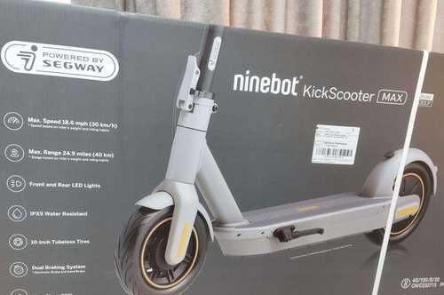 Электросамокат Ninebot KickScooter MAX G30LP Москва | Festima.Ru (364007050)