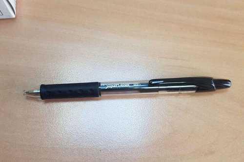 Шариковая автомат. ручка Super 0,7мм черная Pentel