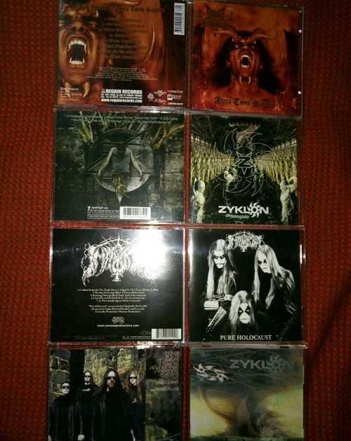 Фирменные CD (death, black metal)