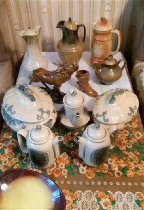 Советская глиняная посуда Керамика СССР