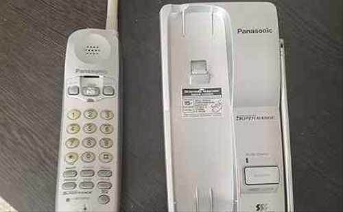 Радиотелефон Panasonic KX-TC1205RUB + новый акб
