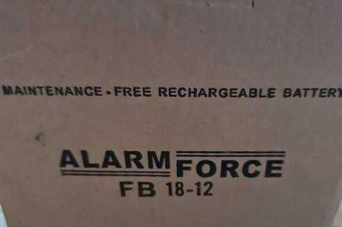 Новые аккумуляторы Alarm Force FB 18-11