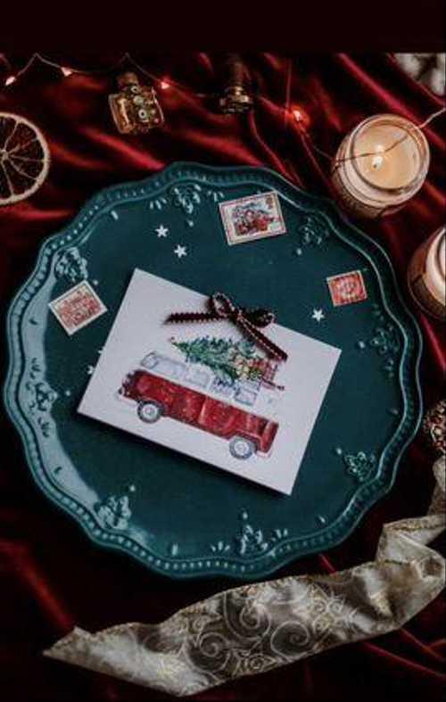 Новогодние авторские открытки