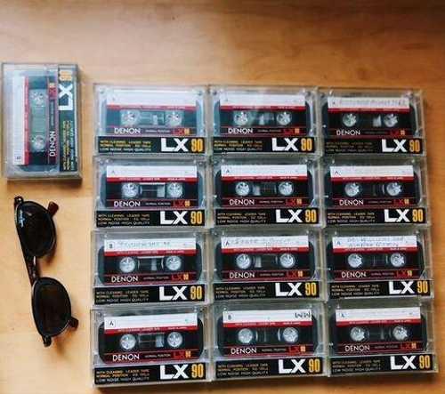 Аудиокассеты Denon LX 90 made in Japan 80-ые года