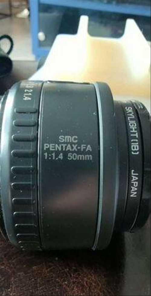 Обьектив Pentax SMC FA 50mm f/1.4