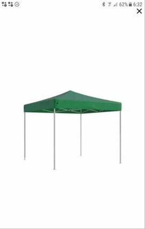 Быстросборный шатер 3х3 Усиленный зеленый