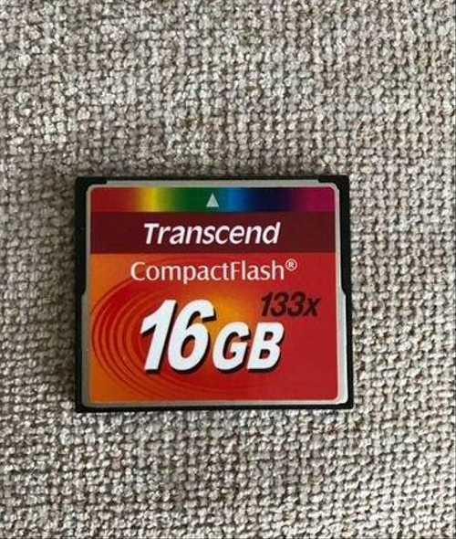 Карта памяти Transcend CF 16 GB