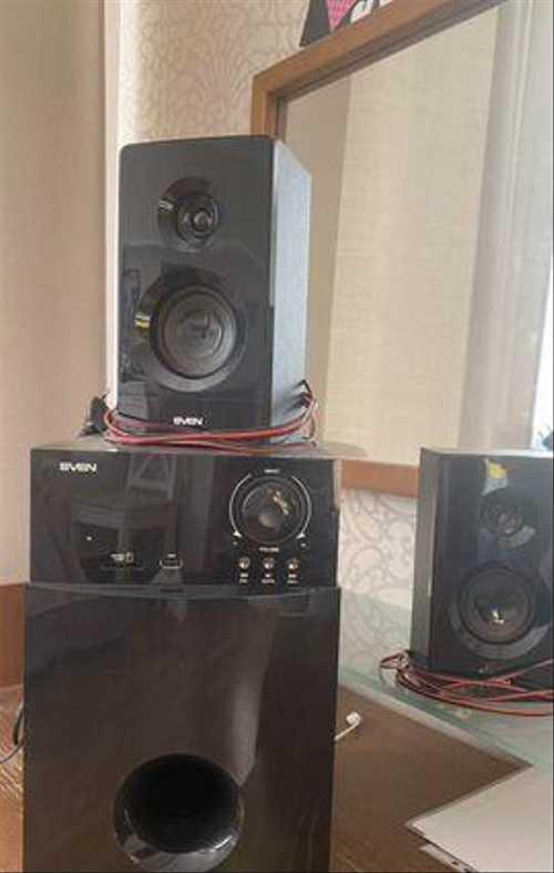Колонки сабвуфер sven MS-2100