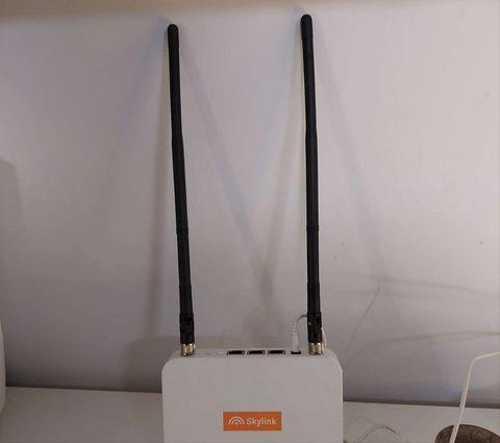 4х-диапазонный 4G/LTE skylink V-FL500 роутер, сост