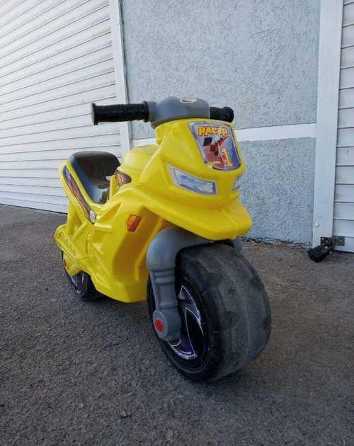 Детский Мотоцикл-Каталка-Беговел Racer RZ 1