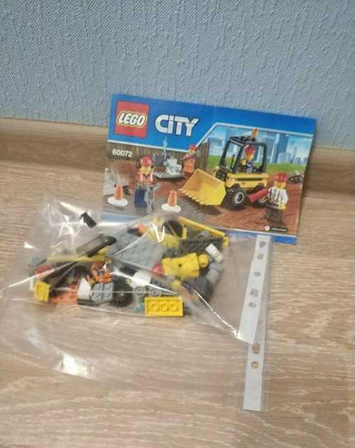 Lego city 60072 строительная команда