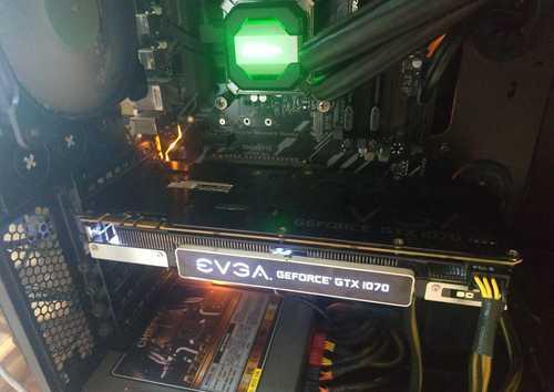 Видеокарта GTX evga GTX 1070 8gb