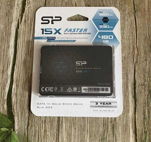 SSD Silicon Power Slim 480Gb Новый