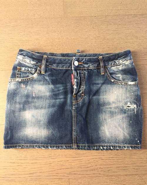 Юбка джинсовая Dsquared, оригинал