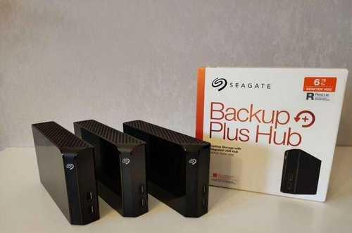 Внешние жёсткие диски Seagate Backup Plus Hub 6TB
