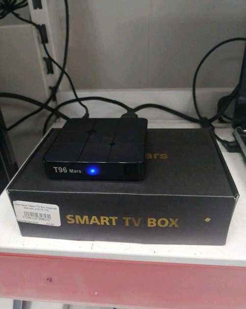 Smart box tv android h96 max t96 mars