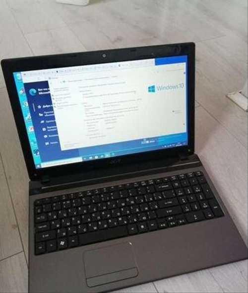 Ноутбук Acer 5560,4 ядра, 6 гб Озу